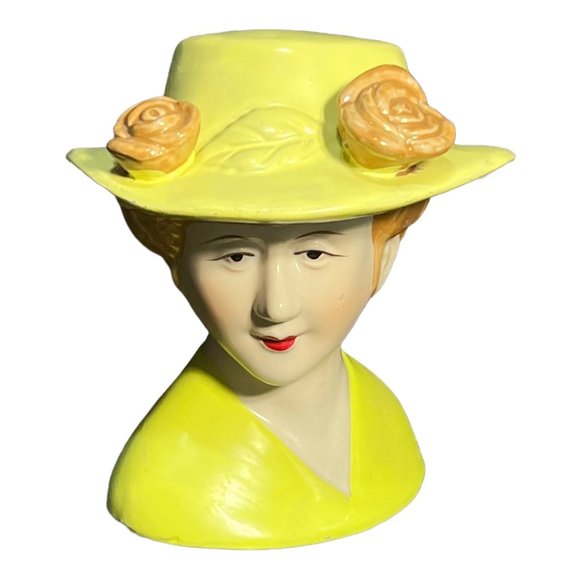 Unbranded | Art | Vintage Porcelain Lady Bust Figurine | Poshmark